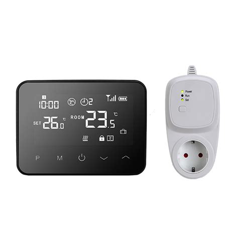 Smart Programmable WiFi Plug In Thermostat For Electric Heaters China Smart Programmable