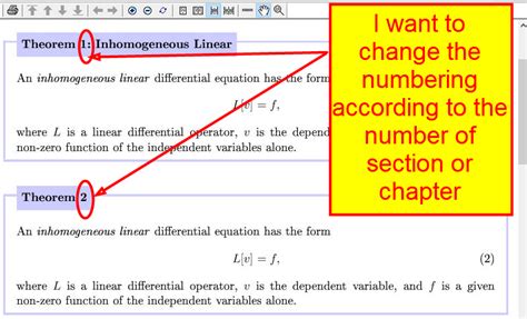 Boxes How To Renumber A Theorem Environment With Mdframed Package