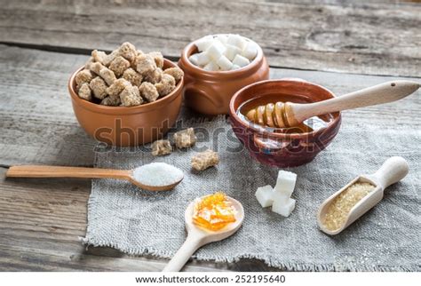 Different Types Forms Sugar Stock Photo 252195640 Shutterstock