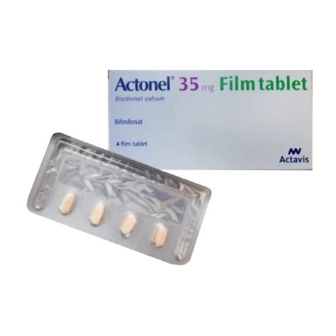 Thuốc Actonel 35mg 4 Viên