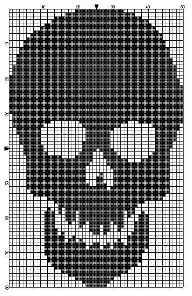Skull Graph I Have This Graphghan Pattern On My Computer Not Sure How
