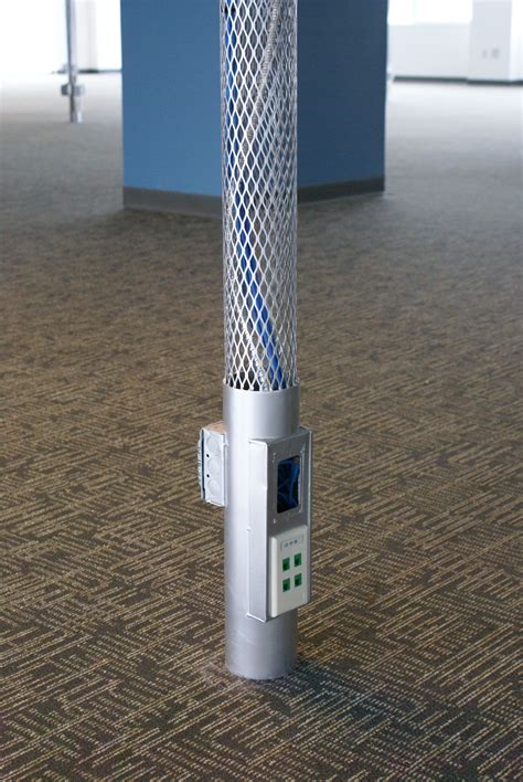 Open Office Power Pole Power And Data Poles For Commercial Offices