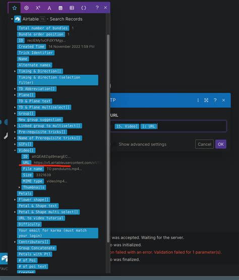 Trouble Getting Video From Airtable Url Using Makeintegromat