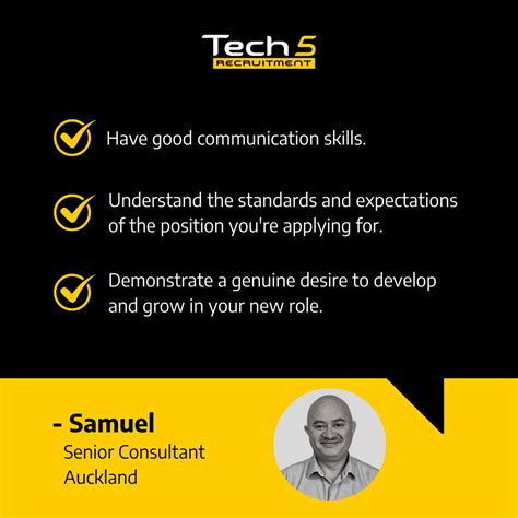 tech 5 recruitment on linkedin interviewtips jobhunt tech5