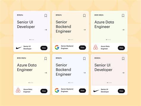 Four Different Types Of Font And Numbers On The Same Page Each With Their Own Color Scheme
