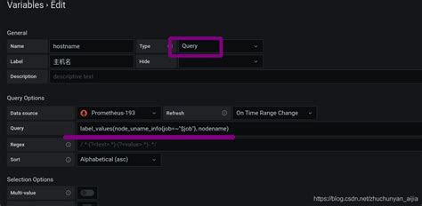 02 初识prometheus Grafana：变量grafana Job变量值 Csdn博客