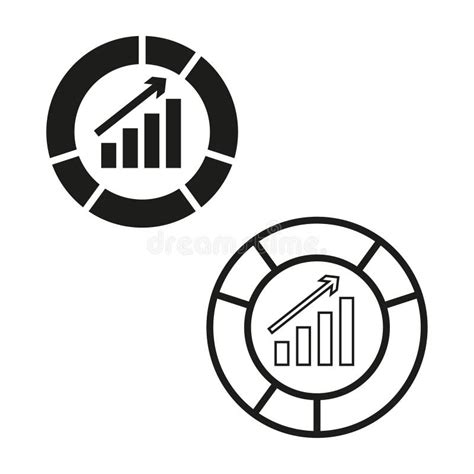 Data Visualization Icon Vector Illustration Eps 10 Stock Vector