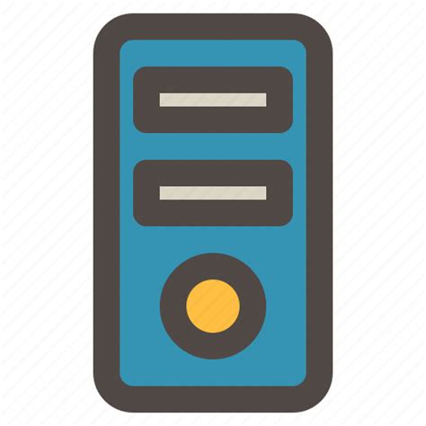 Computer Cpu Hardware Pc Server Icon