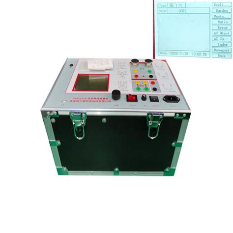 Supply Transformer Ct Pt Analyzer Single Phase Excitation Ratio Testing