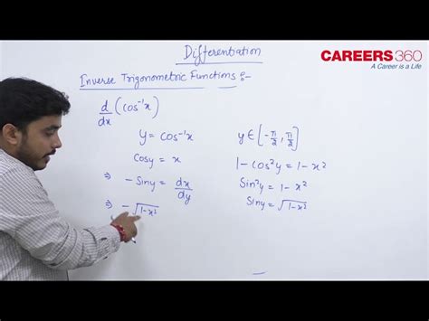 Differentiation Of Inverse Trigonometric Function Cos Sine Tan Mcq