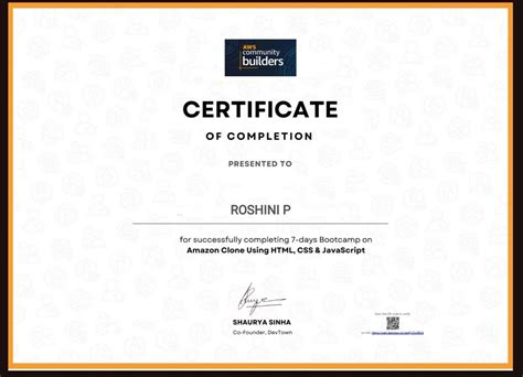 Roshini P On Linkedin Aws Html