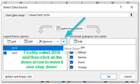 Change The Order Of Data Series Of A Chart In Excel Excel Unlocked