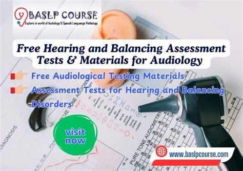 Audiologic Testing Materials