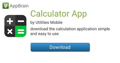 calculator app for android free app download
