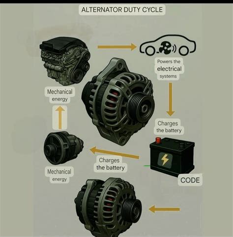 Balu The Image Shows An Alternator A Component In Vehicles That