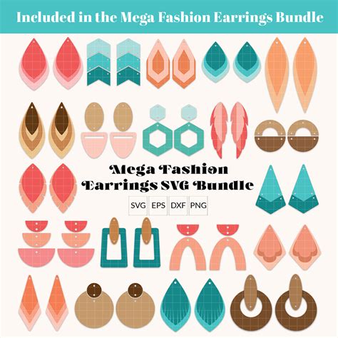 Circle And Loop Earrings Svg Amy Romeu