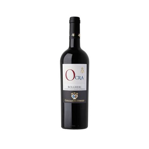 Ocra Tenute Guicciardini Strozzi Bolgheri DOC Rosso Enoteca Vino In Anfora