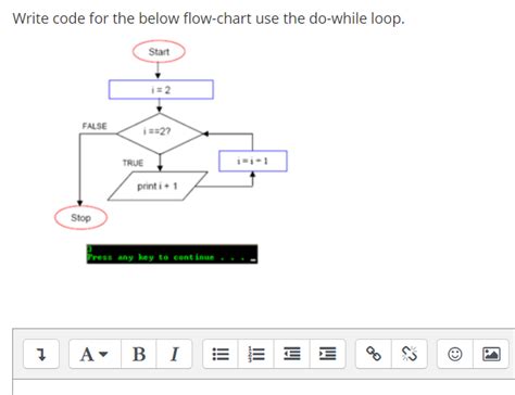 Solved Write Code For The Below Flow Chart Use The Do While