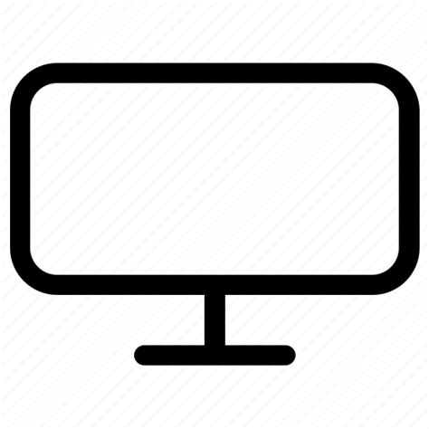 Display Lcd Screen Monitor Computer Icon Download On Iconfinder