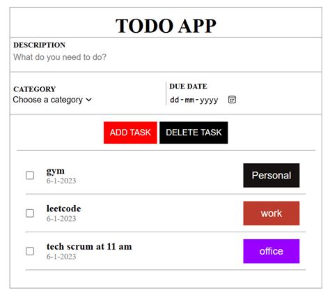 GitHub Geek Prince Todo List Mini Project A Simple Todo List With All The Functionality