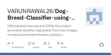 Github Varunrawal26dog Breed Classifier Using Machine Learning And