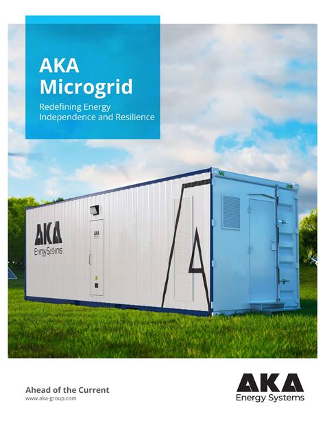Aka Modular Microgrid By Akaenergysystems Issuu