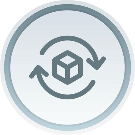 3d Rotate 2 Linear Button Icon 37840604 Vector Art At Vecteezy