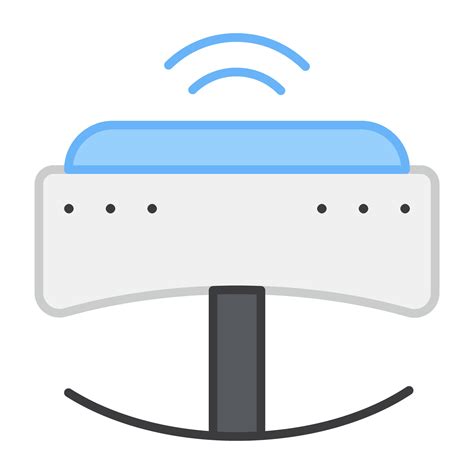 A Flat Design Icon Of Wifi Router 40199461 Vector Art At Vecteezy