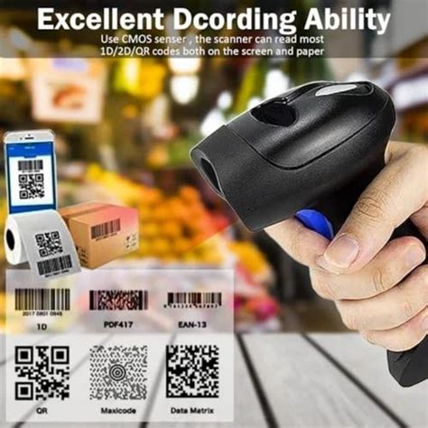 1d2dqr Code Usb Qr And Barcode Scanner Usb Handheld Wired Corded