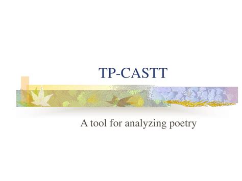 Ppt Tp Castt Powerpoint Presentation Free Download Id 6825305