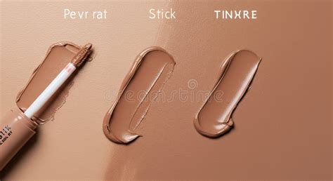 Closeup Comparison Of Stick Tint Spray Tint And Liquid Tint Swatches On