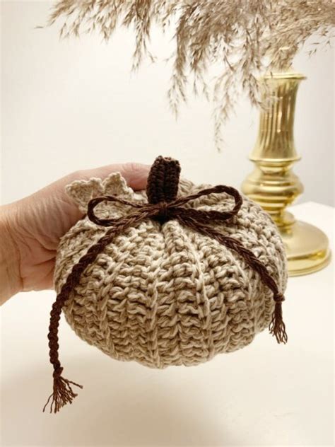 Rustic Pumpkin Crochet Pattern