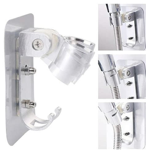 만능 샤워기 헤드고정 걸이 거치대 접착식 샤워홀더 각도조절 티몬