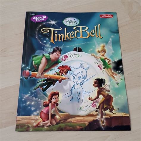 NWOT Learn To Draw Tinkerbell Disney Books Disney Drawings Tinkerbell
