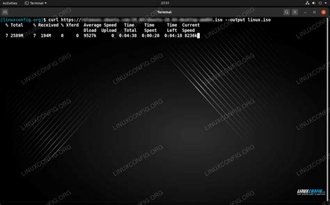 Curl File Download On Linux Linux Tutorials Learn Linux Configuration