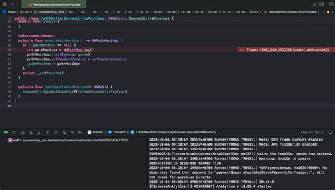 Bug Thread 1 Excbadaccess Code1 Address0x0 · Issue 2216