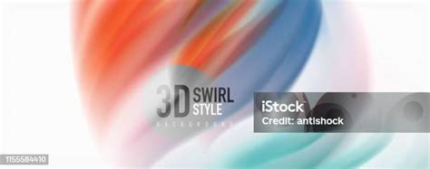 화이트화려한 흐름 포스터에 현대 액체 색상 흐름 화이트 컬러 배경에서 테크노 웨이브 액체 모양입니다 디자인 프로젝트를 위한 디자인 0명에 대한 스톡 벡터 아트 및 기타