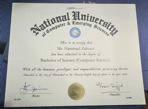 hammad zahoor on linkedin graduation computerscience