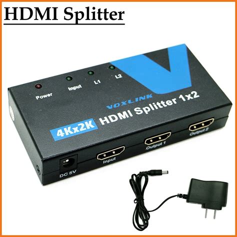 Aliexpress Com Buy VOXLINK P X HDMI Splitter K K In Out HDMI Switcher Splitter