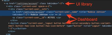 clicking logout triggers click on an anchor in the navigation instead
