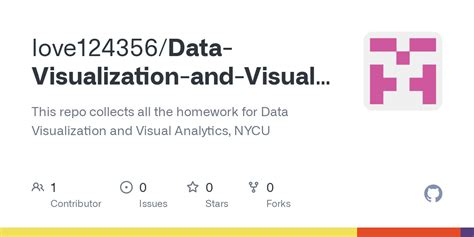 Github Love124356 Data Visualization And Visual Analytics This Repo