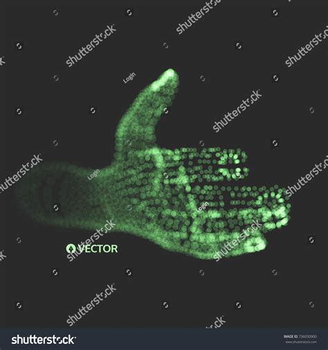 Human Arm Hand Model Connection Structure Stock Vector Royalty Free Shutterstock
