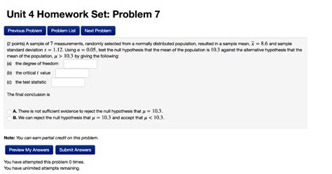 solved unit 4 homework set problem 7 previous problem