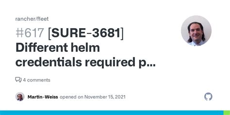Sure 4651 Different Helm Credentials Required Per Helm Repository In