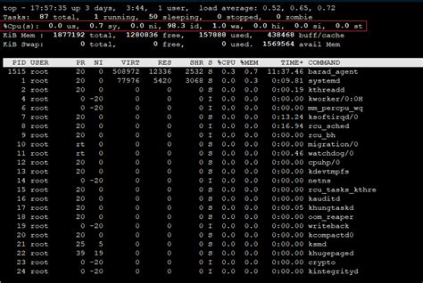 ubuntu 查看cpu占用和使用情况 烟雨平生