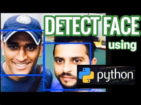 Detect Face In An Image Using Python And Opencv Python Face