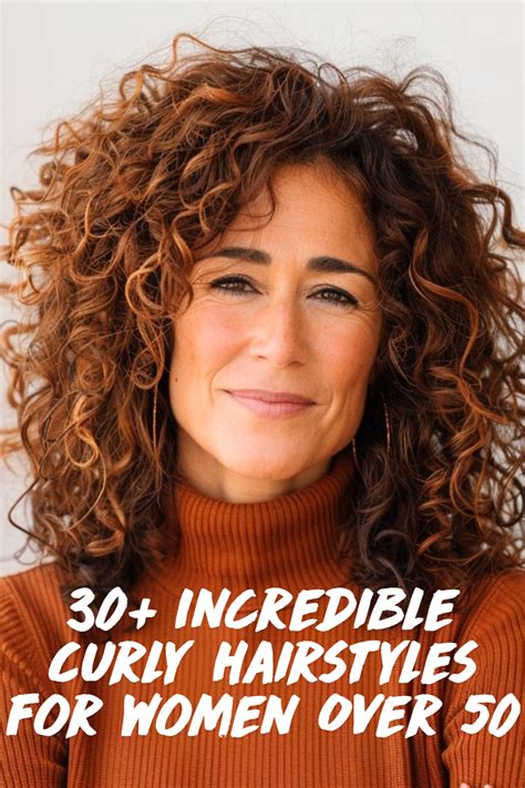 30+ Incredible Curly Hairstyles For Women Over 50 | Curly hair trends, Curly hair styles, Medium ...