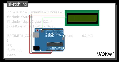 แบบมีจอแสดงผลลัพธ์ Wokwi Esp32 Stm32 Arduino Simulator