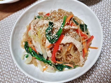 불지않는 잡채 만드는법생일상요리