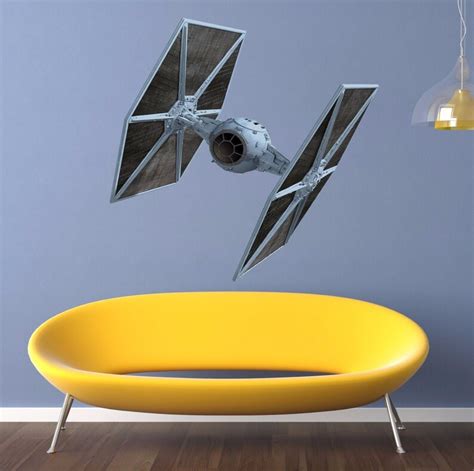 Tie Fighter Full Color Decal Star Wars Full Color Sticker Etsy